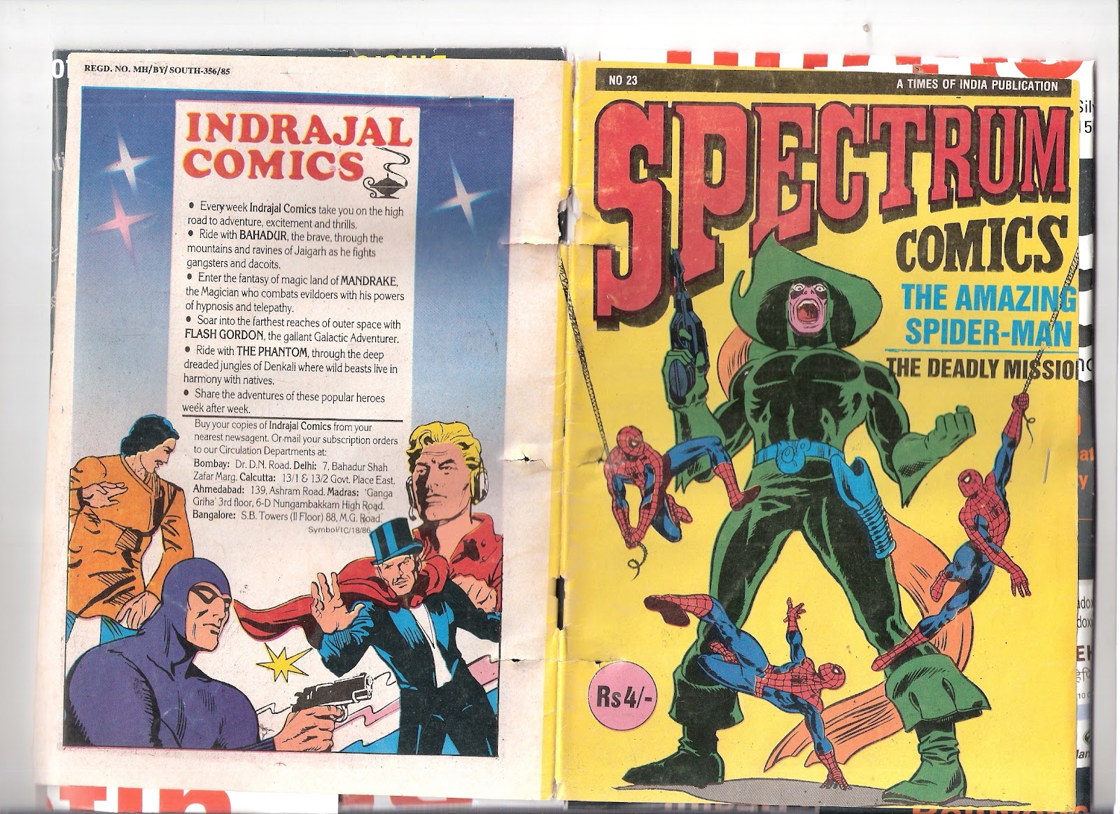 doctor who loved comics: SPECTRUM COMICS NO 23